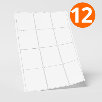 LL21 Plain A4 Labels 21 Labels Per Sheet 63.5 x 38.1mm 500 Sheets ...