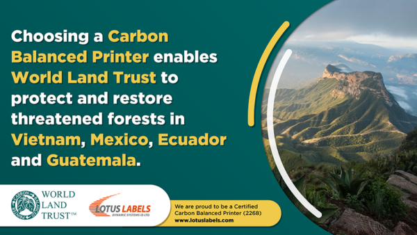 Carbon Balanced Printer | Lotus Labels
