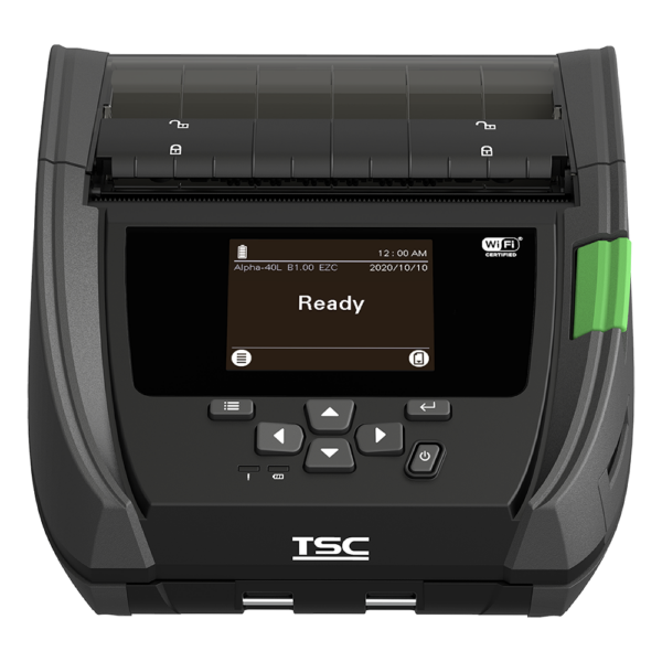 TSC Portable TT Label Printer Alpha-40L RFID, 203 dpi, 5 ips + WiFi ...